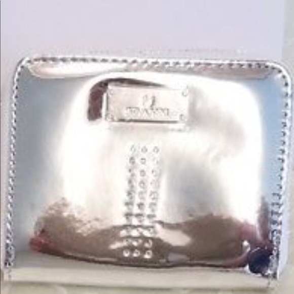 Swarovski | Bags | Swarovski Crystal Metallic Wallet | Poshmark